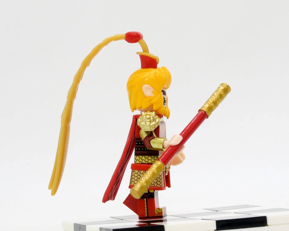 Journey to the West Sun Wukong Minifigures Weapons and Accessories ...