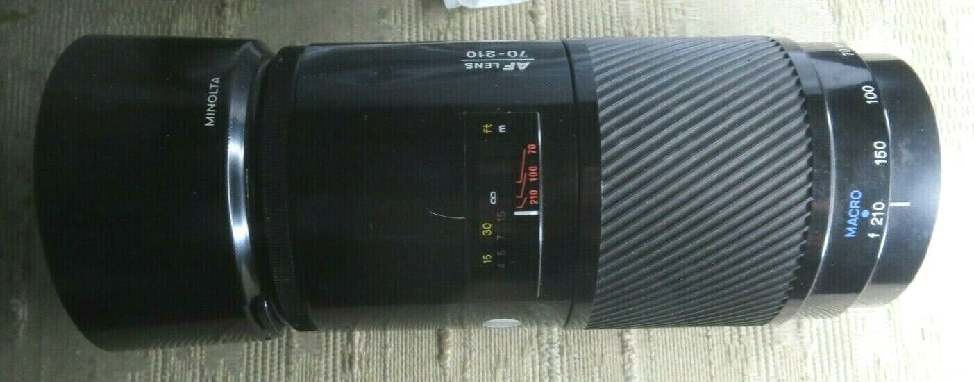 Minolta Maxxum 70-210mm f/4 AF Zoom Lens Beer Can - Lenses