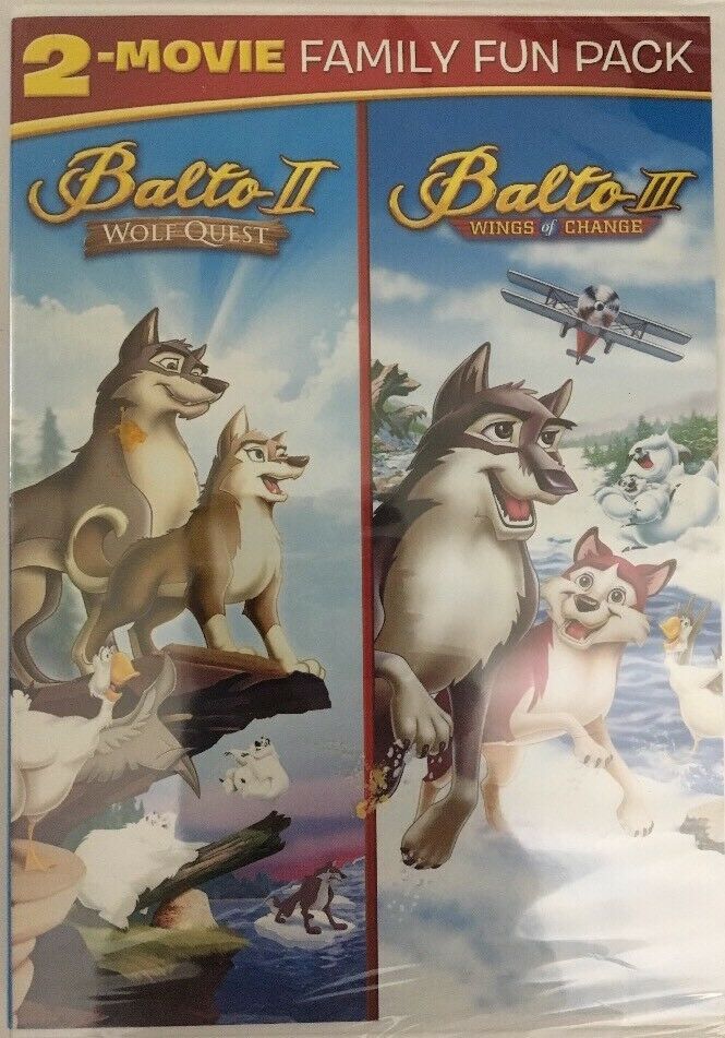 SHIPS N 24 HRS-Balto 2 / Balto 3 (DVD 2016)-RARE VINTAGE COLLECTIBLE ...