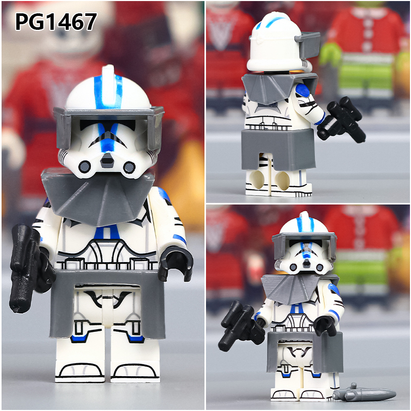 8pcs Star Wars Advanced Recon Commandos ARC Troopers Cards Colt ...