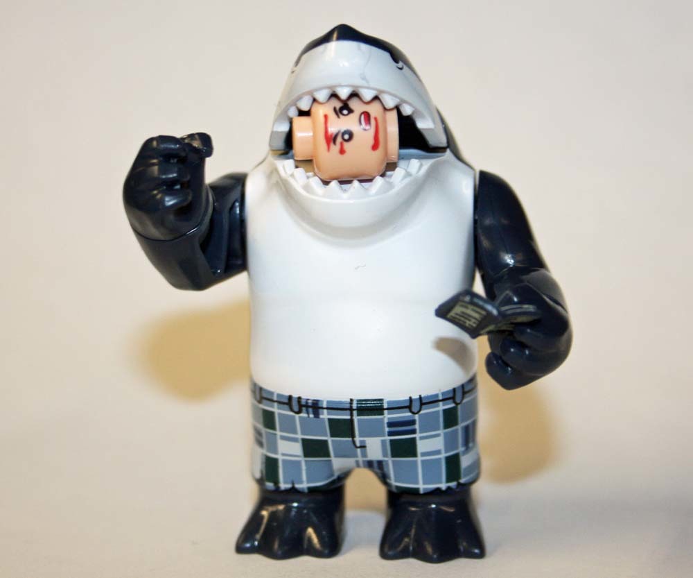 NWTOYS King Shark V2 Big Suicide Squad TV Show Batman Custom Minifigure ...