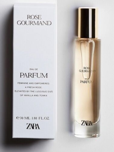Zara Rose Gourmand Eau De Parfum Women Edp Fragrance 30ml New - Women