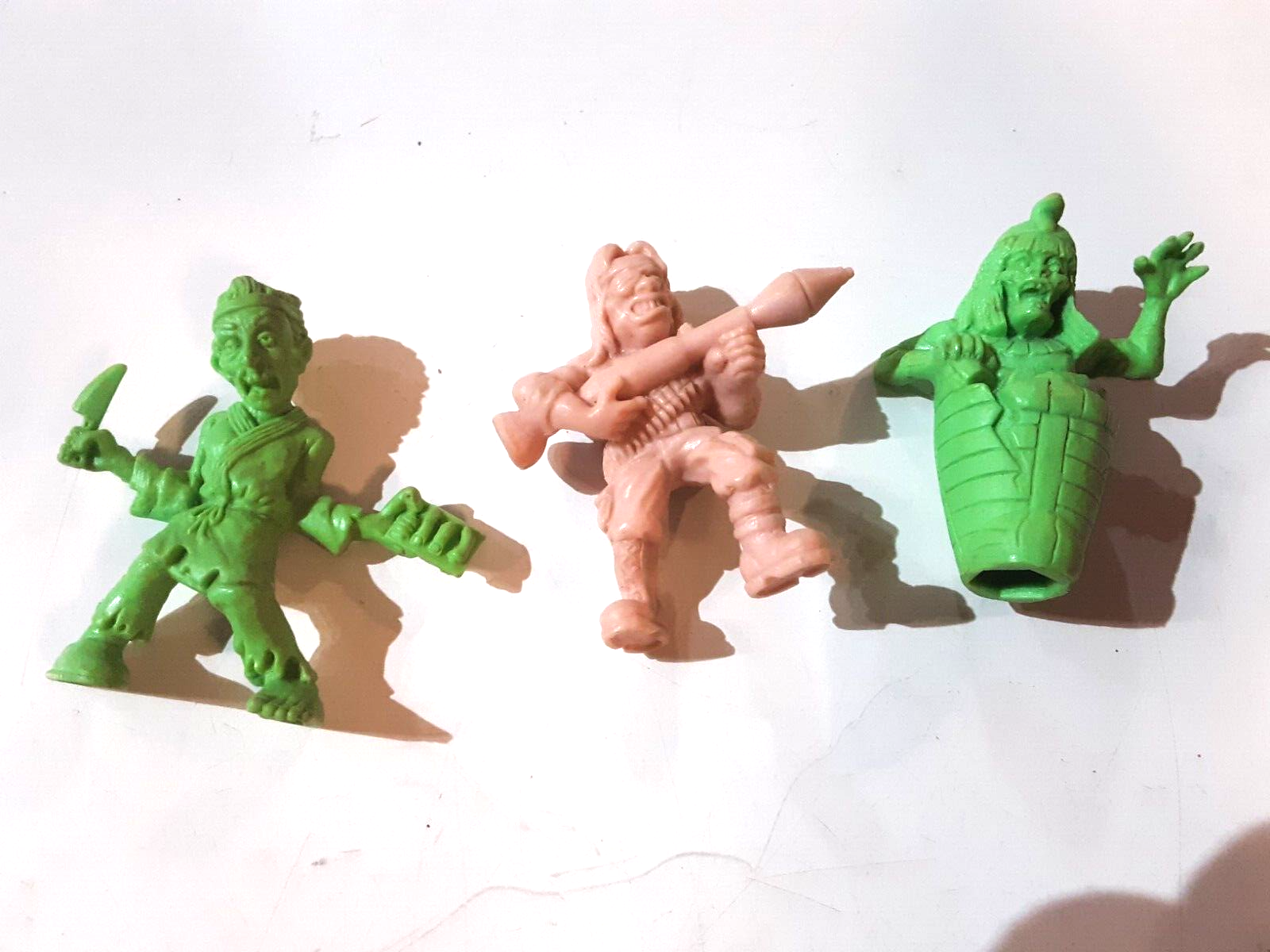 Jakks Pacific Slug Zombies Mini Figures Lot Of 3 - Action Figures