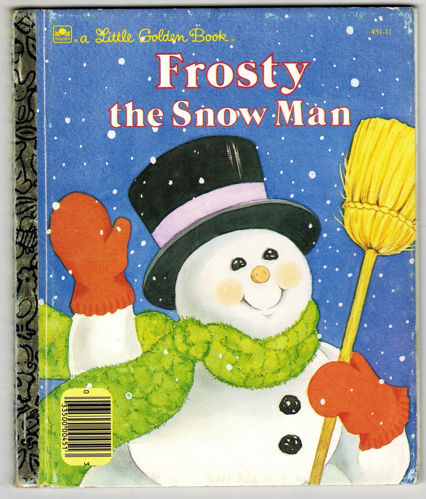 1989 Frosty The Snow Man Snowman Annie Bedford HC "A" Ed Little Golden ...