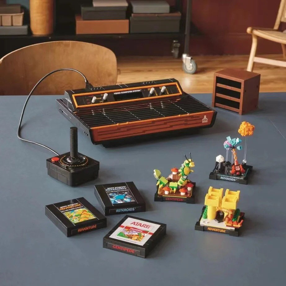 Atari 2600 Entertainment System Building Block Set - Building Toy ...