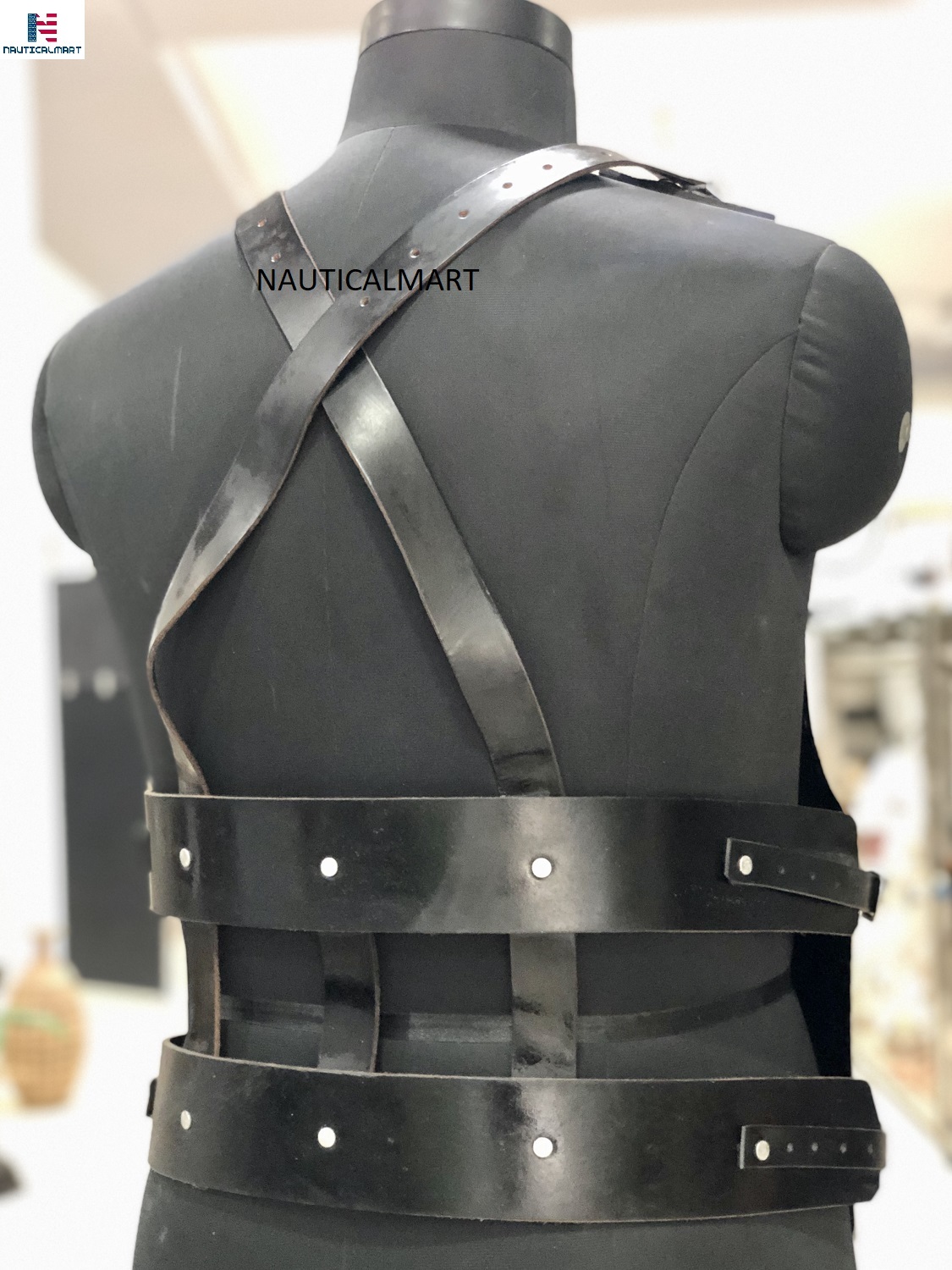 Medieval Merc Steel Cuirass Breast Plate Body Armor Silver One Size ...