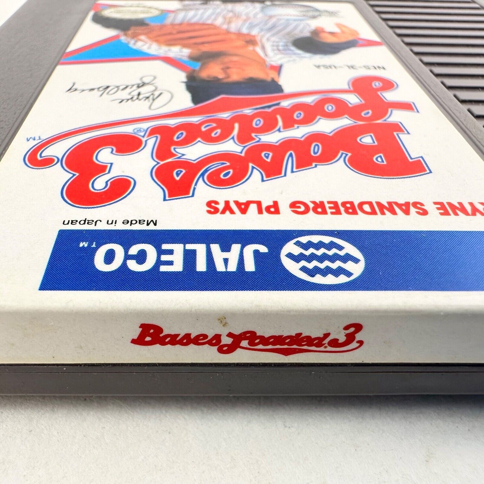 (2) NES Video Games: Bases Loaded 3 Ryne Sandberg + Roger Clemens' MVP ...