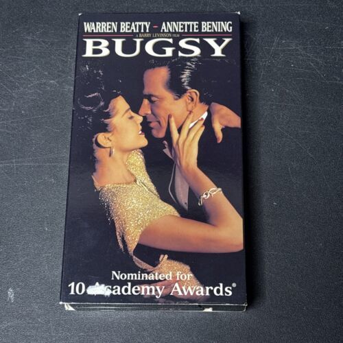 Bugsy - VHS Movie. Warren Beatty Annette Bening Vintage Movie Film ...