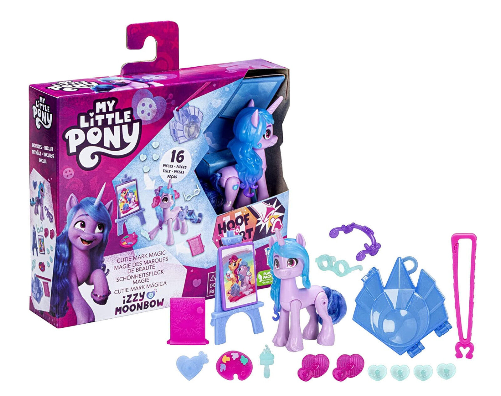My Little Pony Cutie Mark Magic Izzy Moonbow Hoof to Heart Pony New in ...