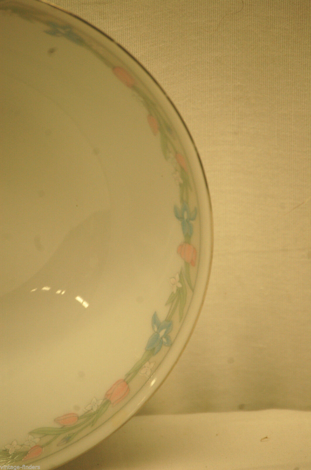 Old Vintage Illusions by Excel 6-1/4" Coupe Cereal Bowl Scene I Pattern ...