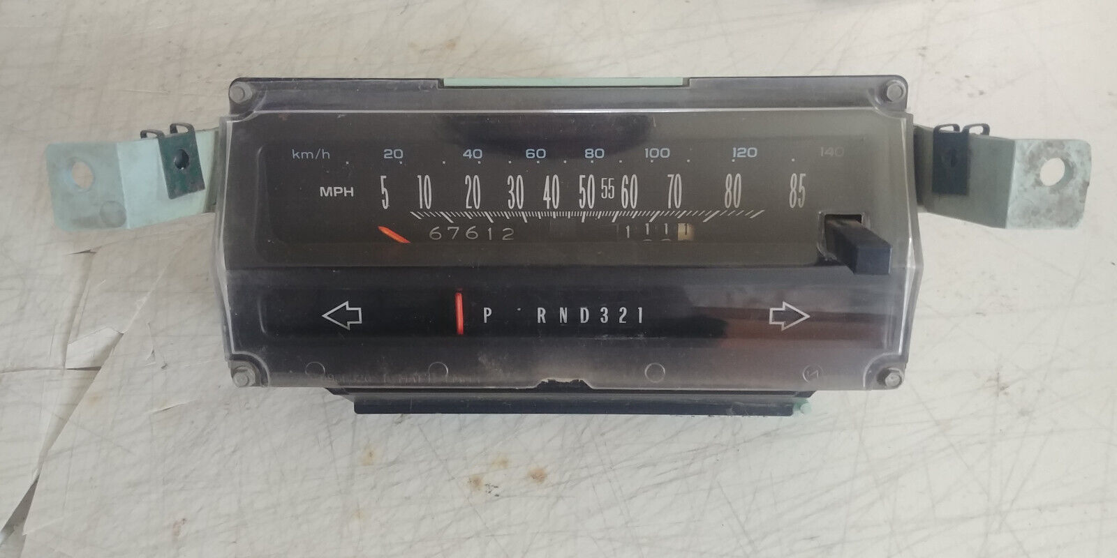 1987 CADILLAC BROUGHAM Speedometer Speedo Used OEM 1986 1985 67.612 ...