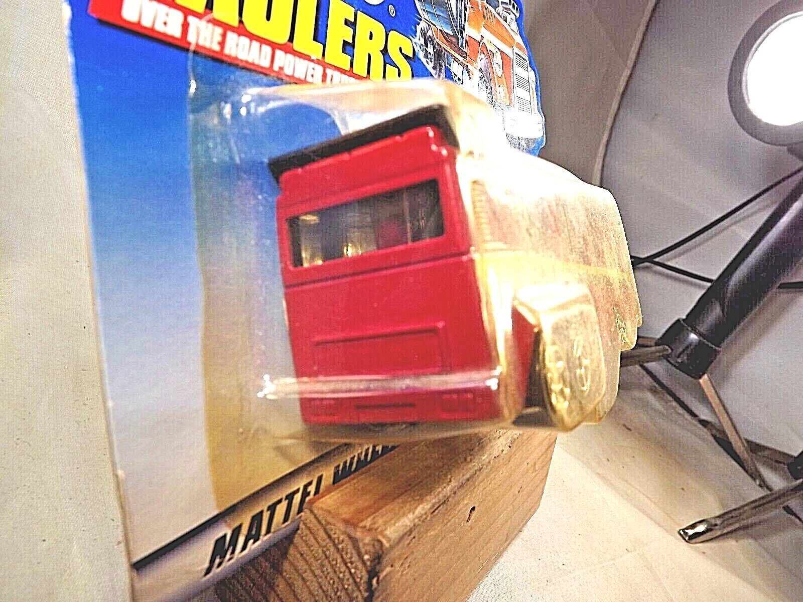 1998 Hot Wheels Haulers GOIN' DOWNTOWN Metro Bus Maroon w/Chrome 5 ...