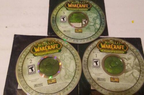 World Of Warcraft - The Burning Crusade Expansion Set CD-Rom PC Game ...