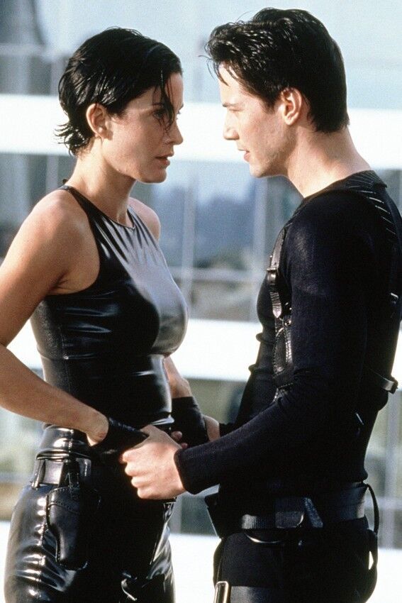 Keanu Reeves As Neo And Carrie-Anne Moss As Trinity The Matrix 11x17 ...