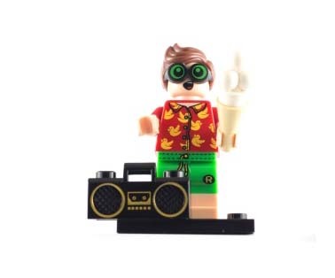 Robin Swim Suit Vacation Batman movie Minifigure US Toy - LEGO (R ...