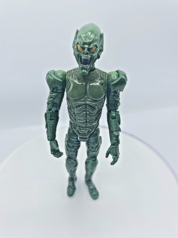 Spider Man Movie Super Poseable Green Goblin Action Figure Removable ...