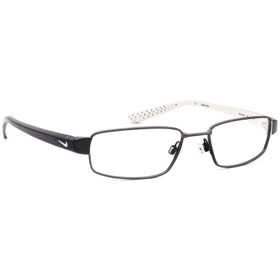 Nike Men's Eyeglasses 8063 036 Anthracite Rectangular Frame 51[]17 145 ...