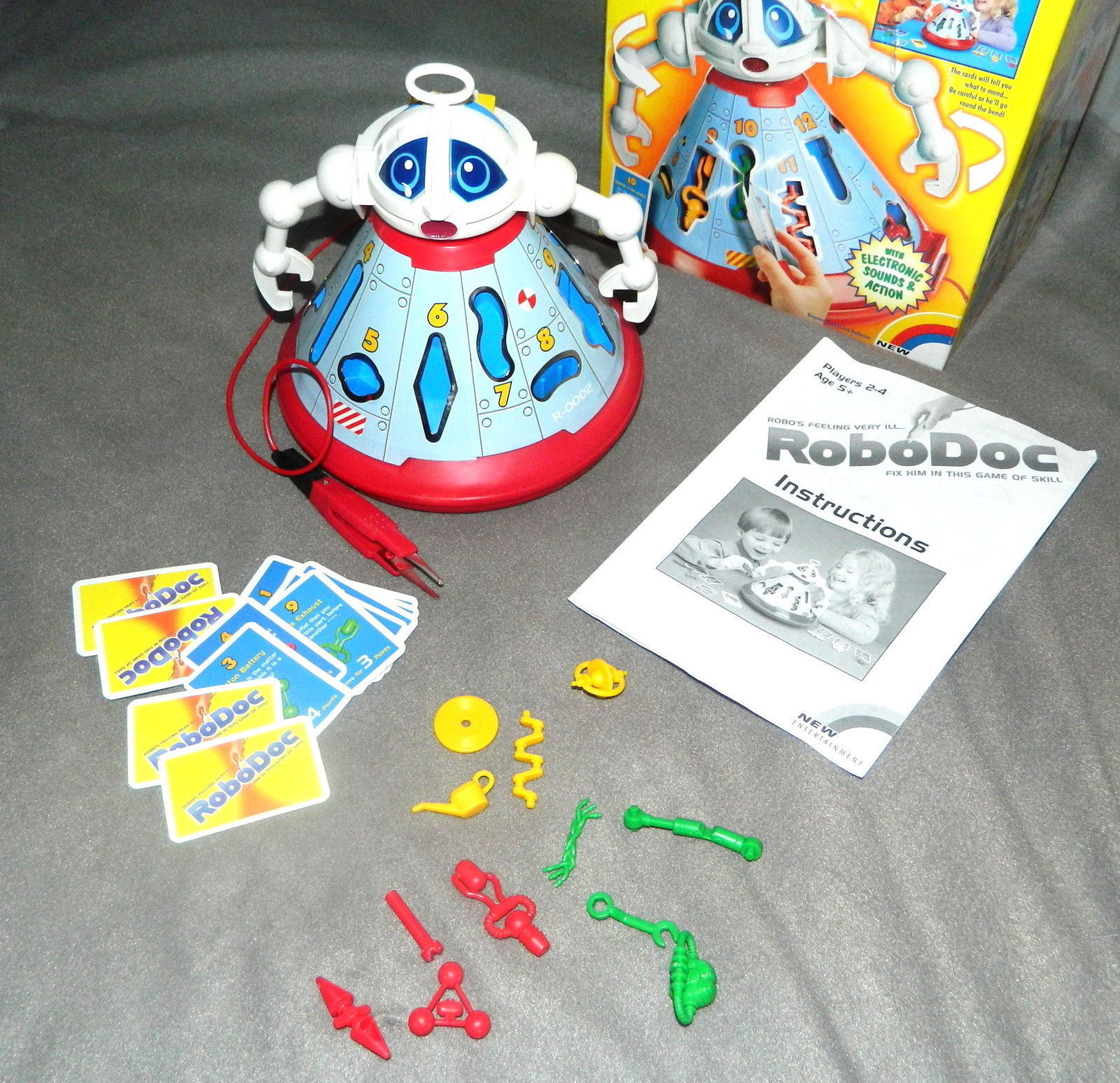 RoboDoc Motorized Game--Complete--Nice - Contemporary Manufacture