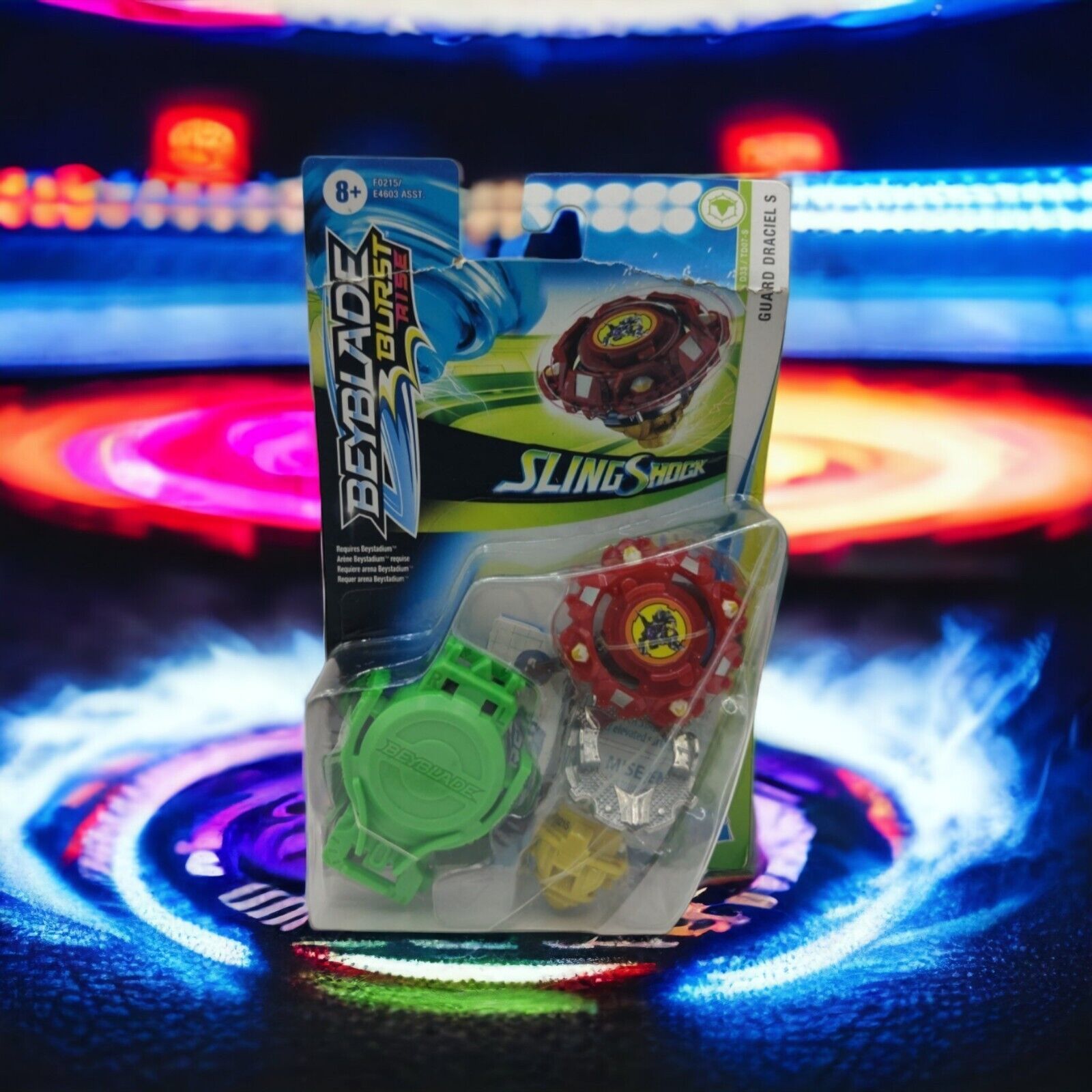 Hasbro Beyblade Burst Rise SlingShock Single Pack GUARD DRACIEL S ...