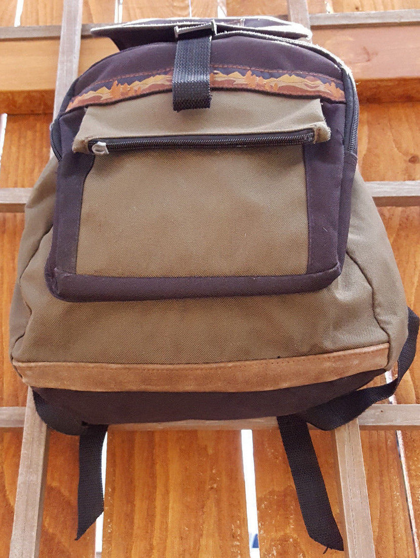 Vtg Northwest Territory Backpack-Leather and 50 similar items