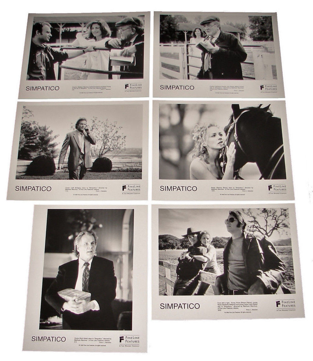 6 1999 SIMPATICO Movie Photos Nick Nolte Jeff Bridges Sharon Stone ...