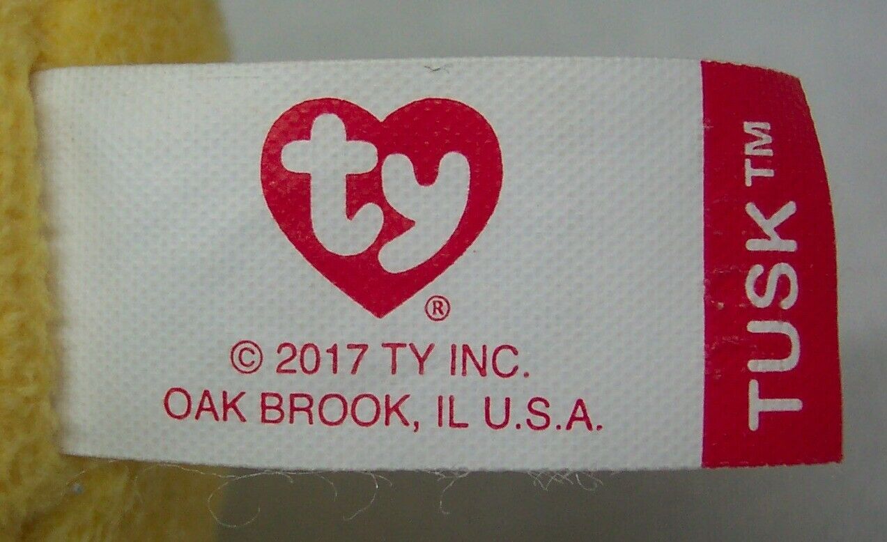 McDonald's TY Mini TUSK THE WALRUS 3" Plush STUFFED ANIMAL Toy - Fast Food