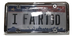 All New 2023 4th Gen. Phantom Tag Protector Clear License Plate Cover w ...