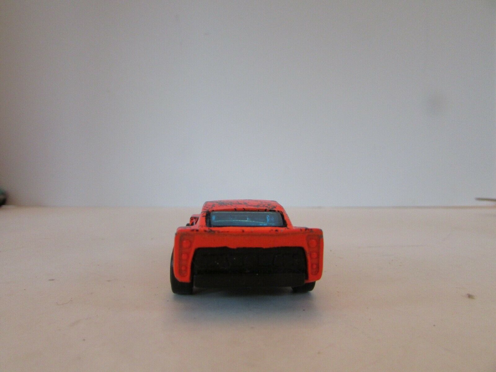 MATCHBOX IMSA MUSTANG NEON ORANGE PAINT BLUE TINTED WINDOWS 1983 H2 ...