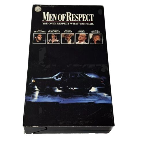 Men of Respect (VHS, 1990, Closed Captioned) Vintage Video Tape Movie ...