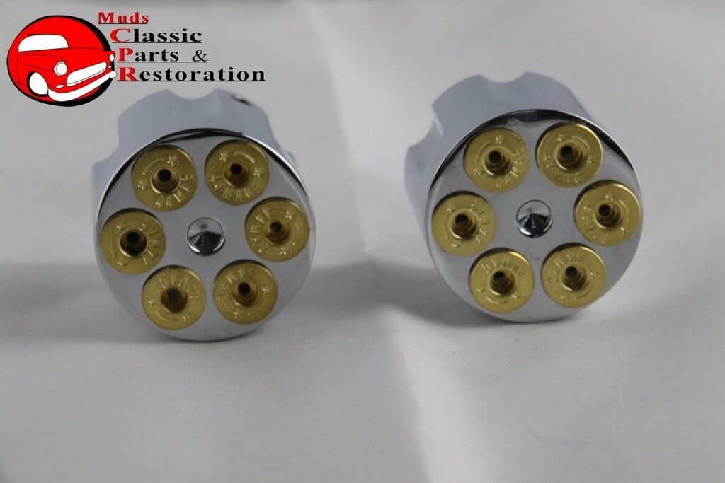 Custom Gun Cylinder Barrel Six Shooter 44 Revolver Dash Knobs Truck Hot ...