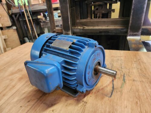 Leland-Faraday 2 HP 3 PH Electric Motor 145T Frame 1725 RPM Model LFI ...