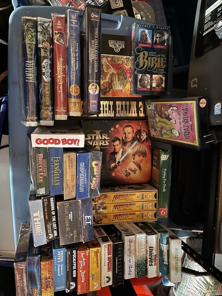 Lot Of 40 Movies VHS - TapesMission and 50 similar items