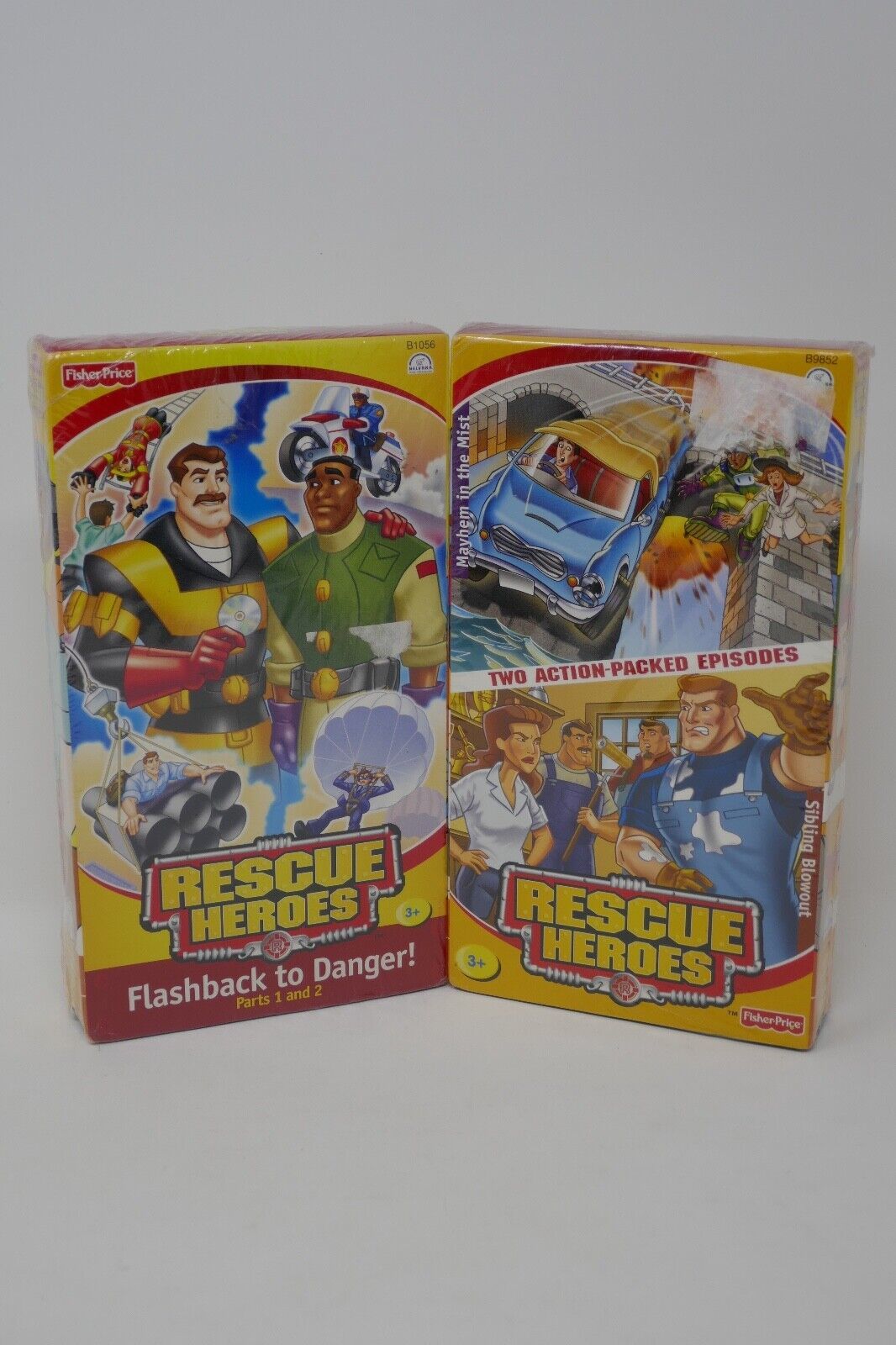Fisher Price Rescue Heroes Children's Action Series Lot (VHS, 2001 ...