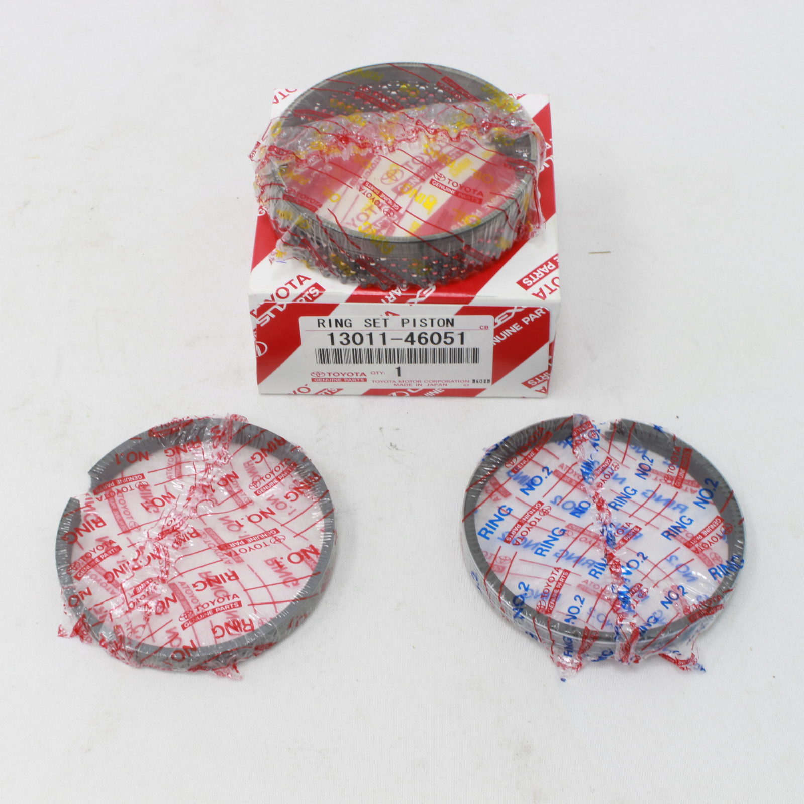 Toyota Supra JZA80 2JZ-GTE Twin Turbo Engine Piston Rings Set OEM 13011 ...