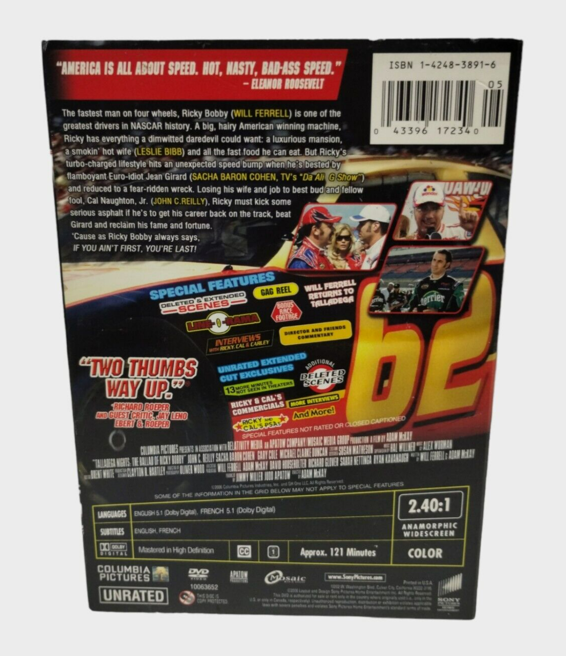 Talladega Nights The Ballad of Ricky Bobby DVD 2006 BestBuy Exclusive ...