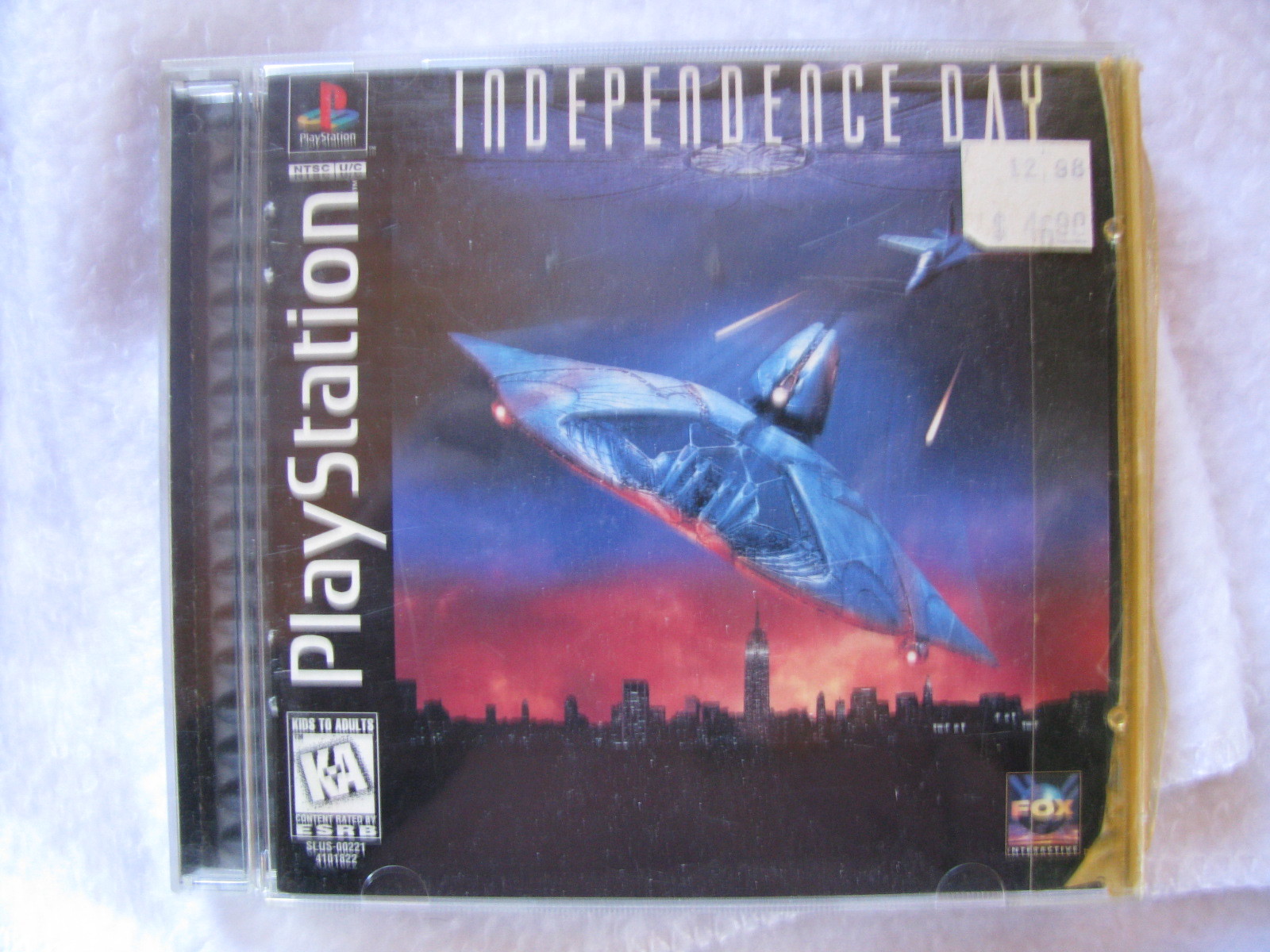 Independence Day PS1 Fox - Video Games