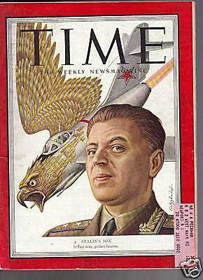 Time Magazine Stalin's Son August 20, 1951 - Magazines