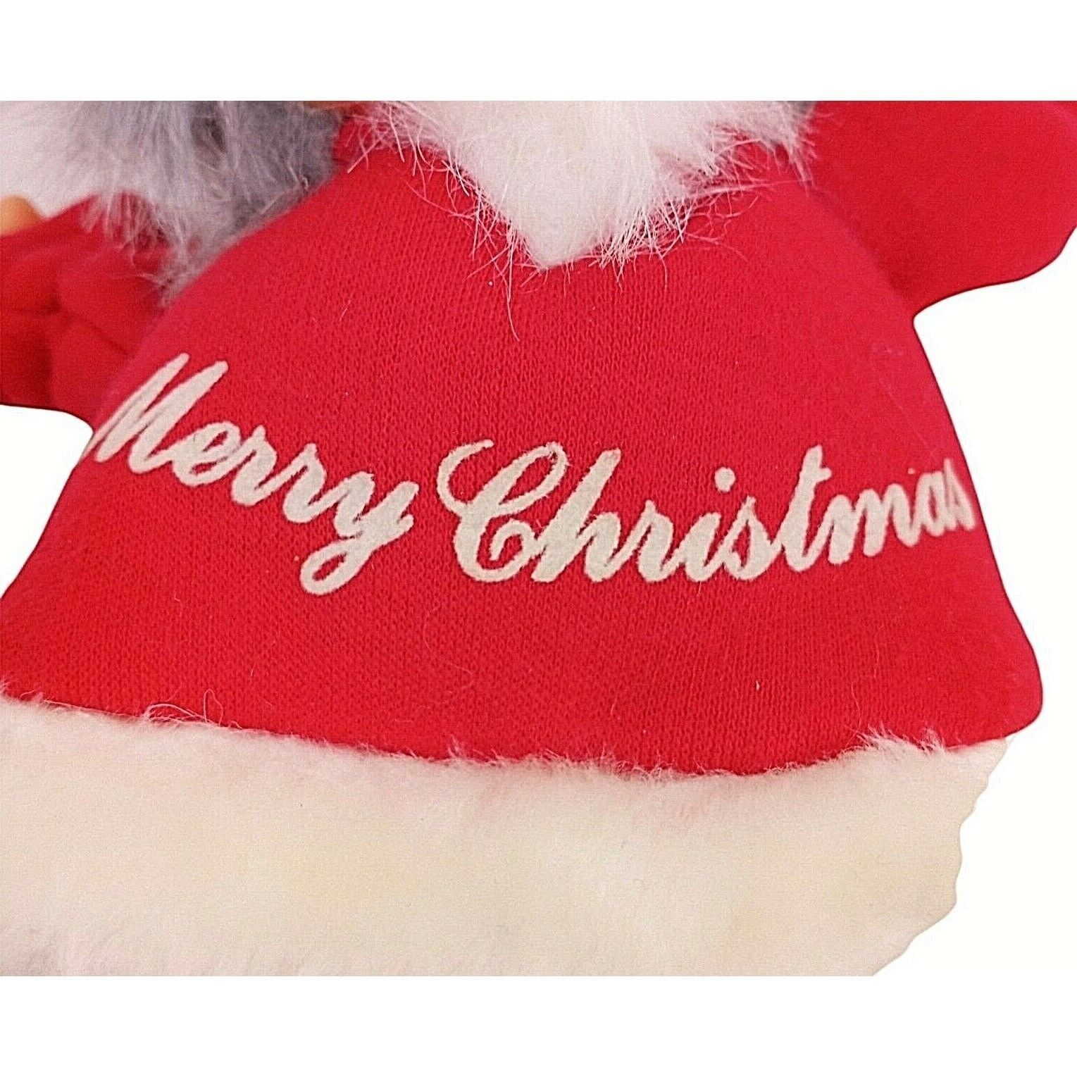 Vintage Christmas Troll Elf Gnome Applause Hanging Ornament Gray Hair ...