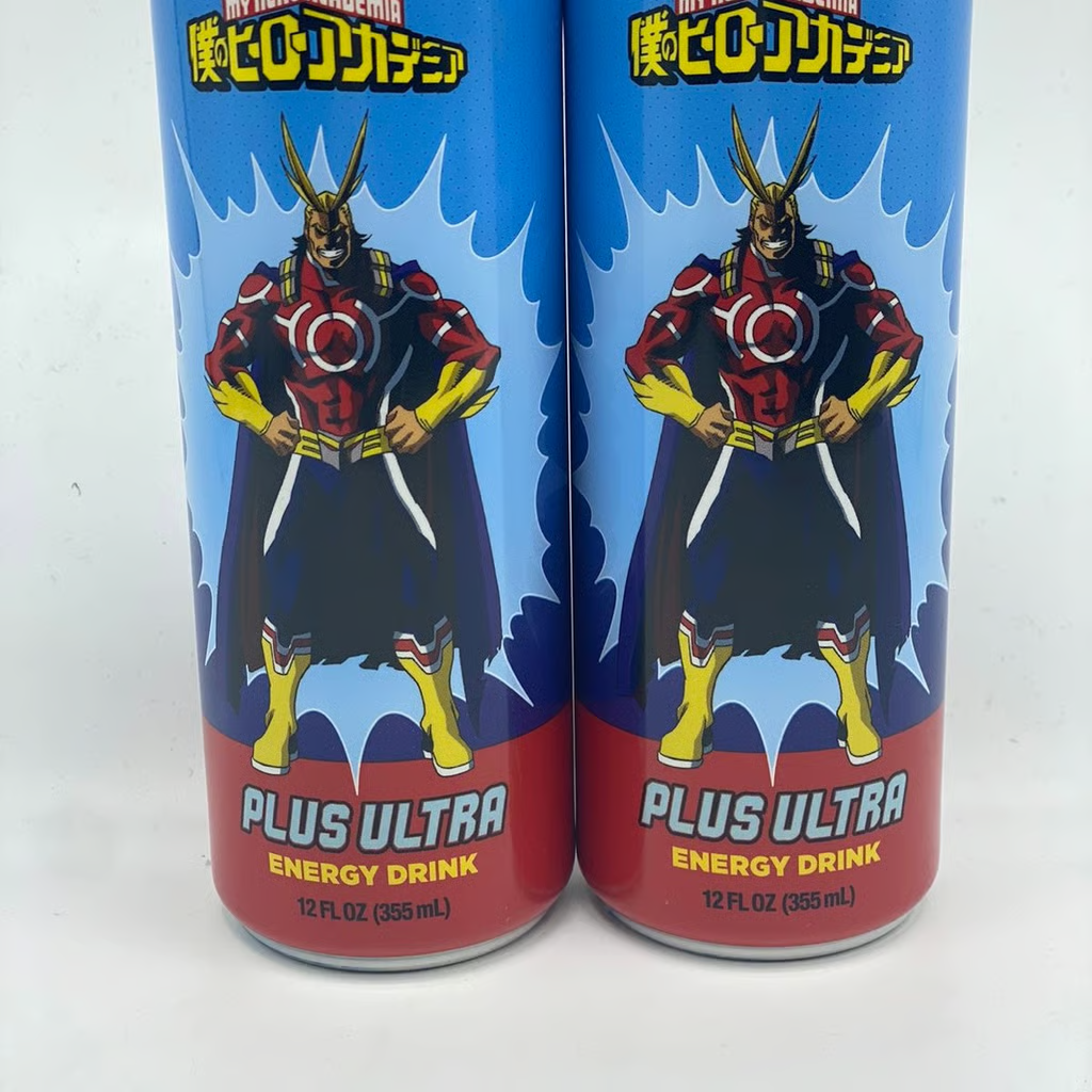 (2 Pack) My Hero Academia Plus Ultra Energy Drink - Energy Drinks