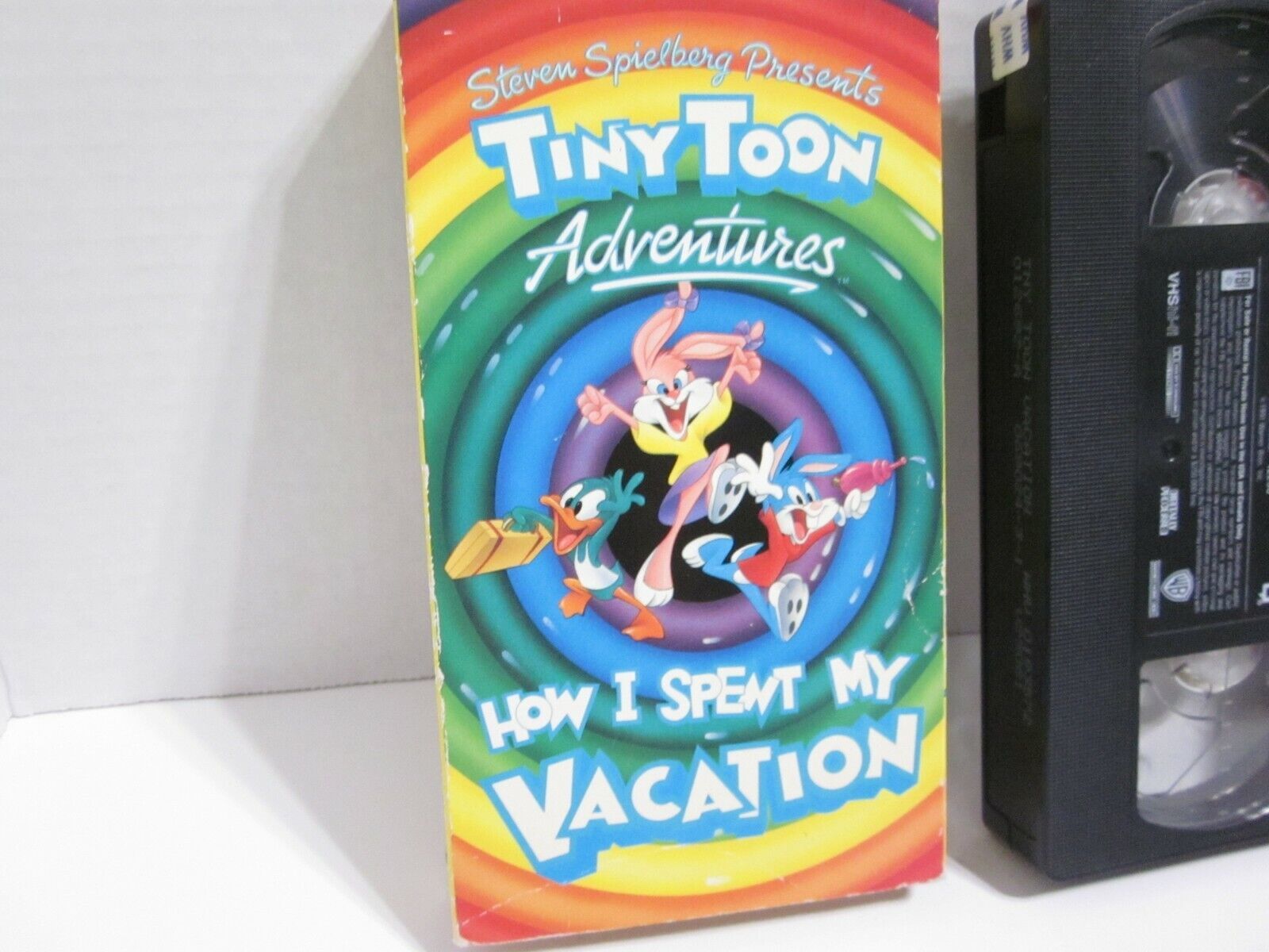 Tiny Toon How I spent my vacation RARE HTF VHS - VHS Tapes