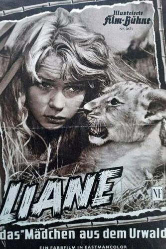 Liane Jungle Goddess Marion Michael 8x12 inch movie poster - Photographs