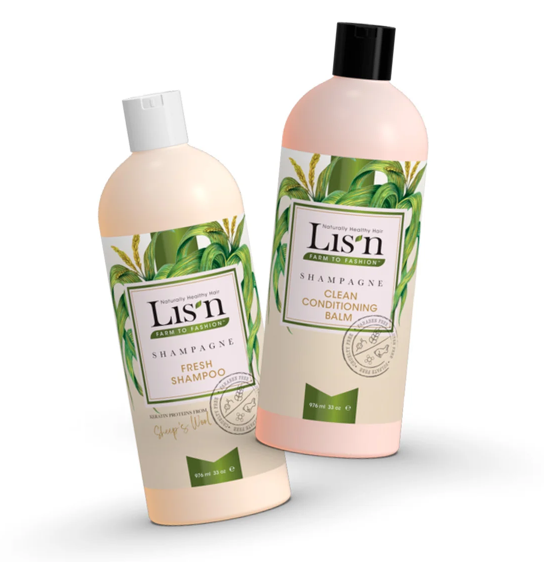 Lis'n - Shampagne Fresh Dynamic Duo - Shampoo & Conditioner Liters ...