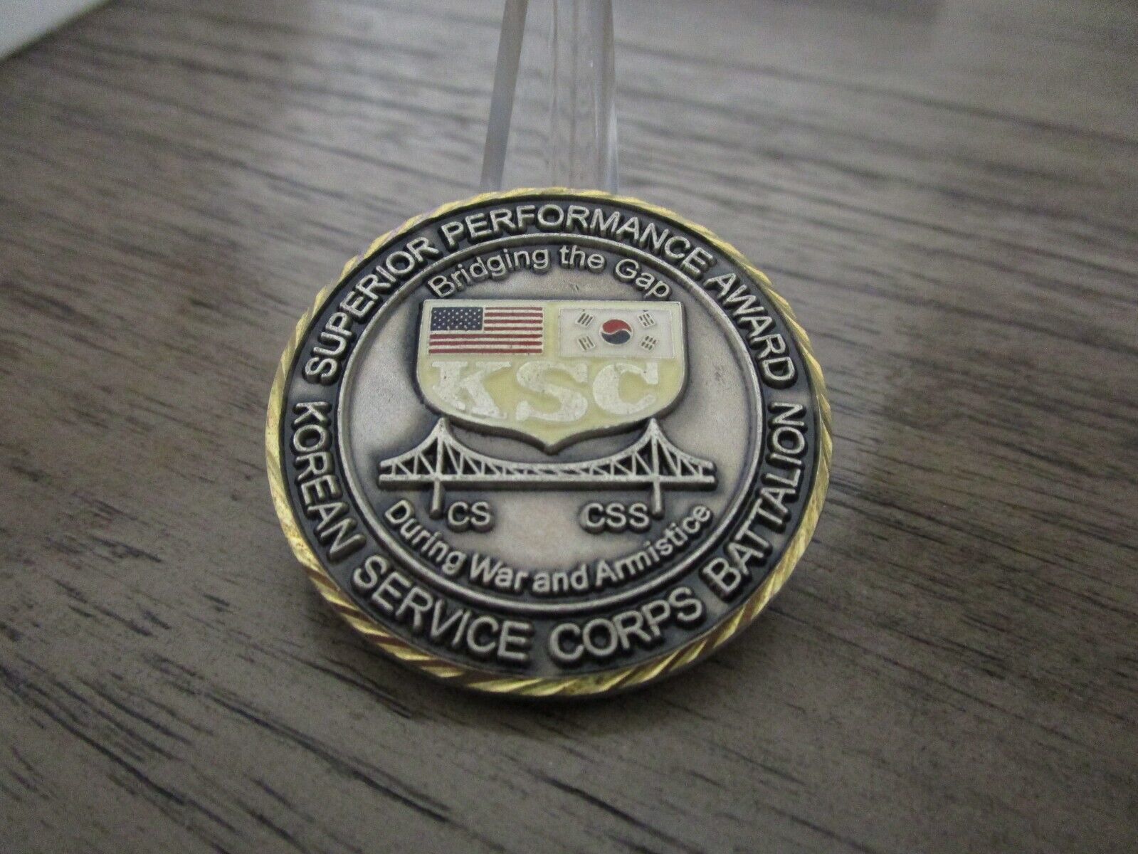 US Army Korean Service Corps Battalion Sergeant Major Challenge Coin ...