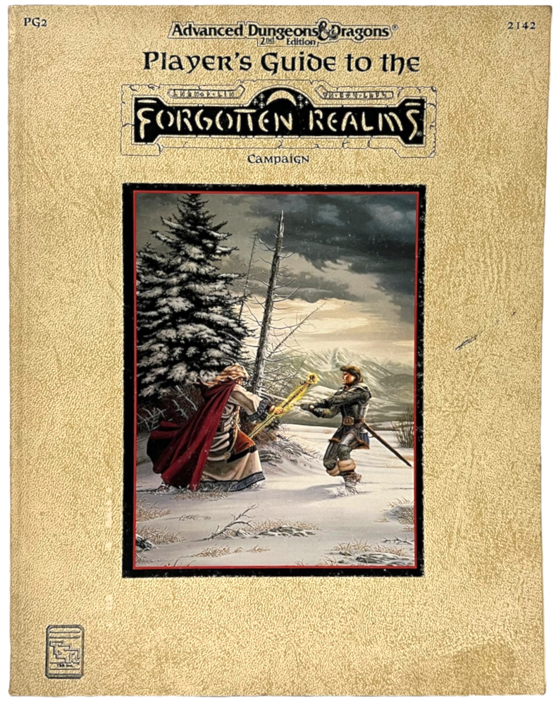 Tsr Books Forgotten realms player's guide #2142 340572 - Books & Magazines
