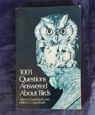 1001 Questions Answered About Birds Allan & Helen Cruickshank Vintage ...