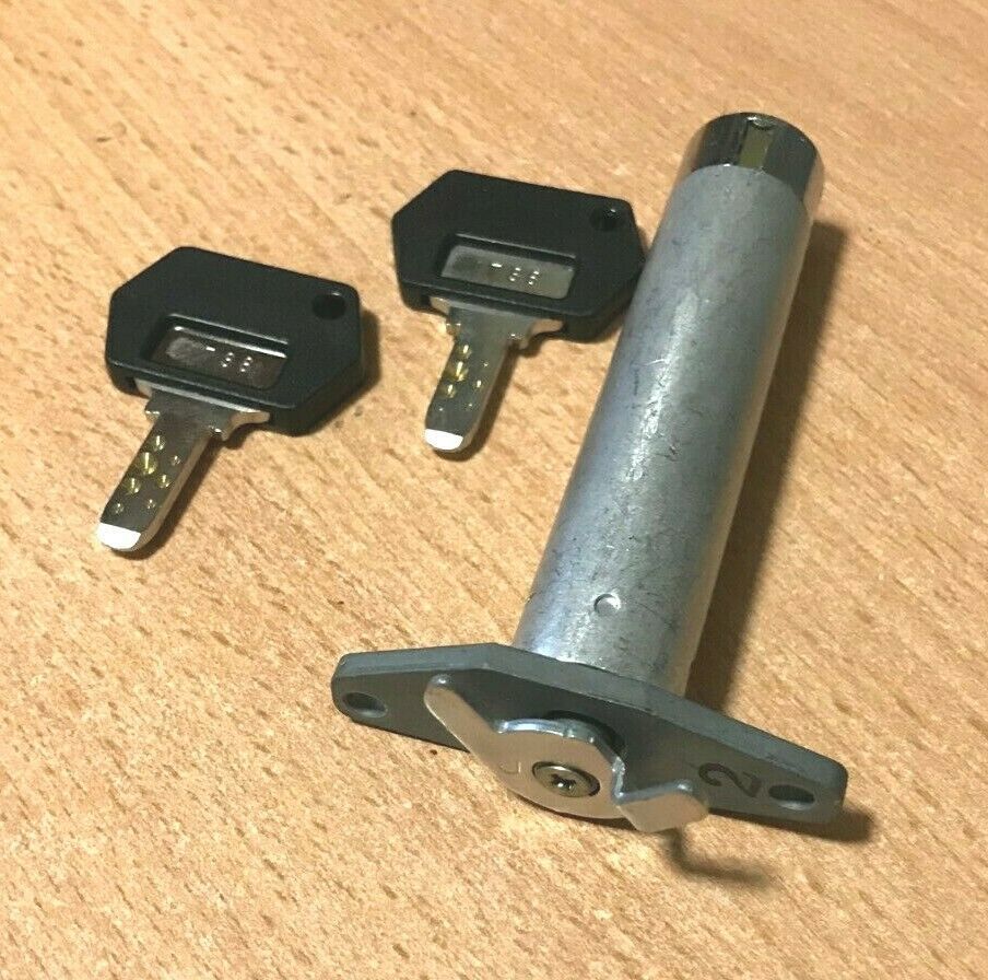 OEM PACHISLO Slot Machine Door Lock / 2 Security Keys 3.25" J Hook (See ...