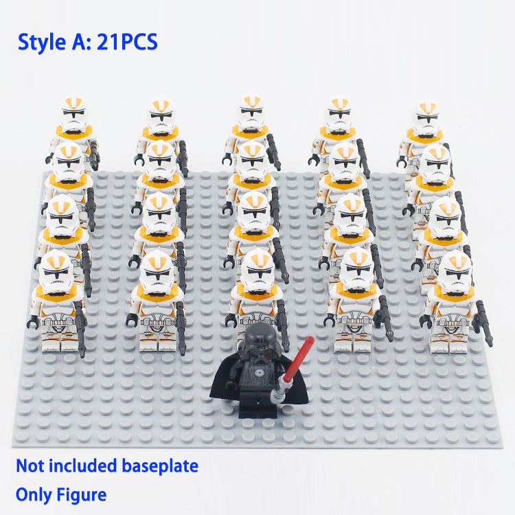 Star Wars 212th Attack Battalion Clone Trooper Army Minifigure Bricks Gift Toy F - Building Toy ...