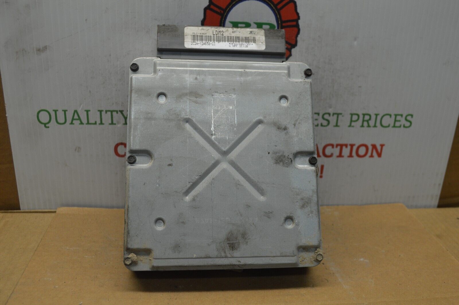 2002 Ford Van 5.4L Engine Control Unit ECU 2C2A12A650LC Module 47-6A1 ...