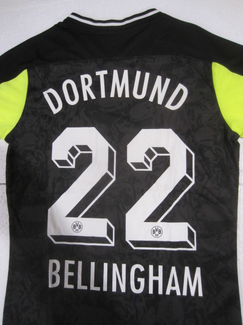 Jude Bellingham Borussia Dortmund Special Edition Black Neon Soccer ...