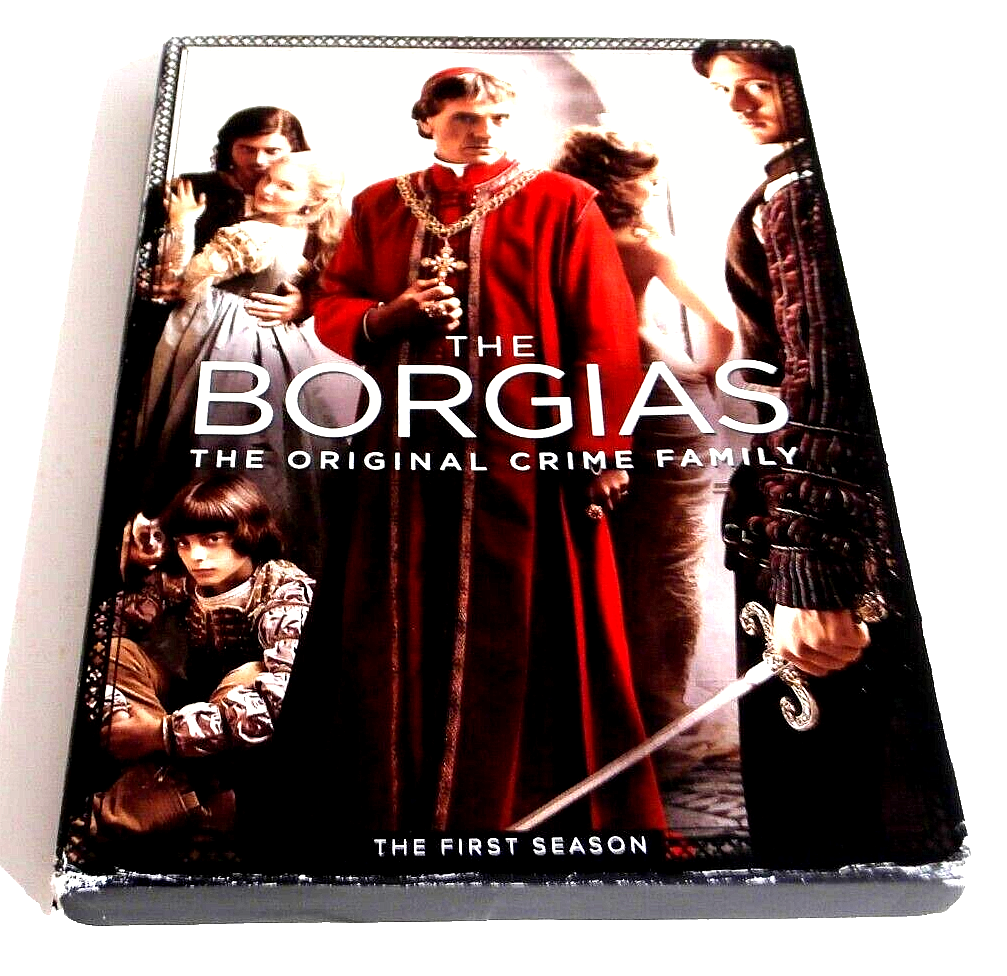 THE BORGIAS 3 DVD COMPLETE 1ST STELLAR SEASON ONLY ORIGINAL CAST ...